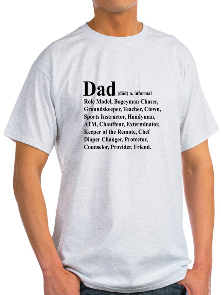 CafePress - Dad Definition T Shirt - Light T-Shirt - CP - Walmart.com
