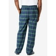 KingSize Men's Big & Tall Flannel Plaid Pajama Pants - Walmart.com