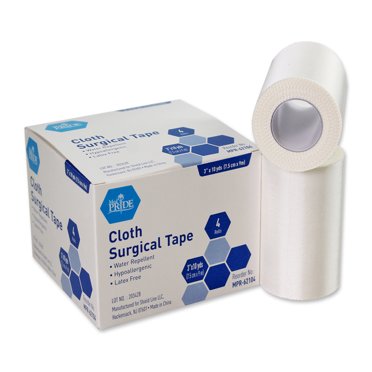 Curad, MIINON270101, Cloth Silk Adhesive Tape, 12 / Box, White HSA/FSA ...