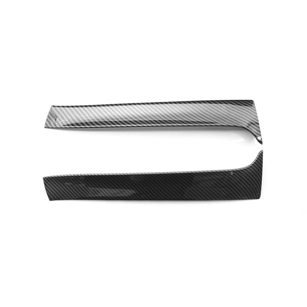 FlyFlise Carbon Fiber Black Rear Window Side Spoiler canard canards ...
