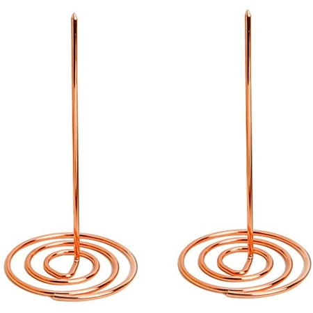 IGUOHAO 2Pcs Receipt Holder Bill Fork Receipt Spike Stick Steel Check ...