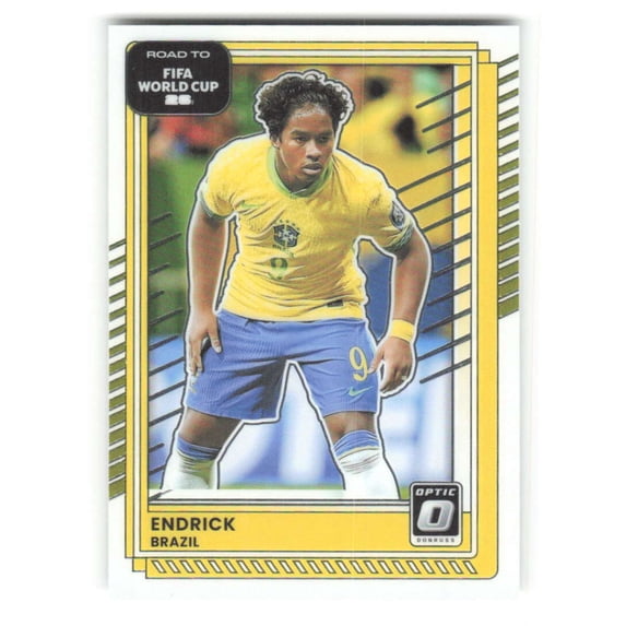 2025-26 Donruss Optic Road to FIFA World Cup #188 Endrick Brazil Soccer ...