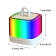 Magical Melodies: Children's Light Toy Speaker With Colorful Lights And ...