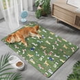 Cooling Mat for Dogs | Dog Cooling Mat | Park Blue Printed Cooling Pad ...