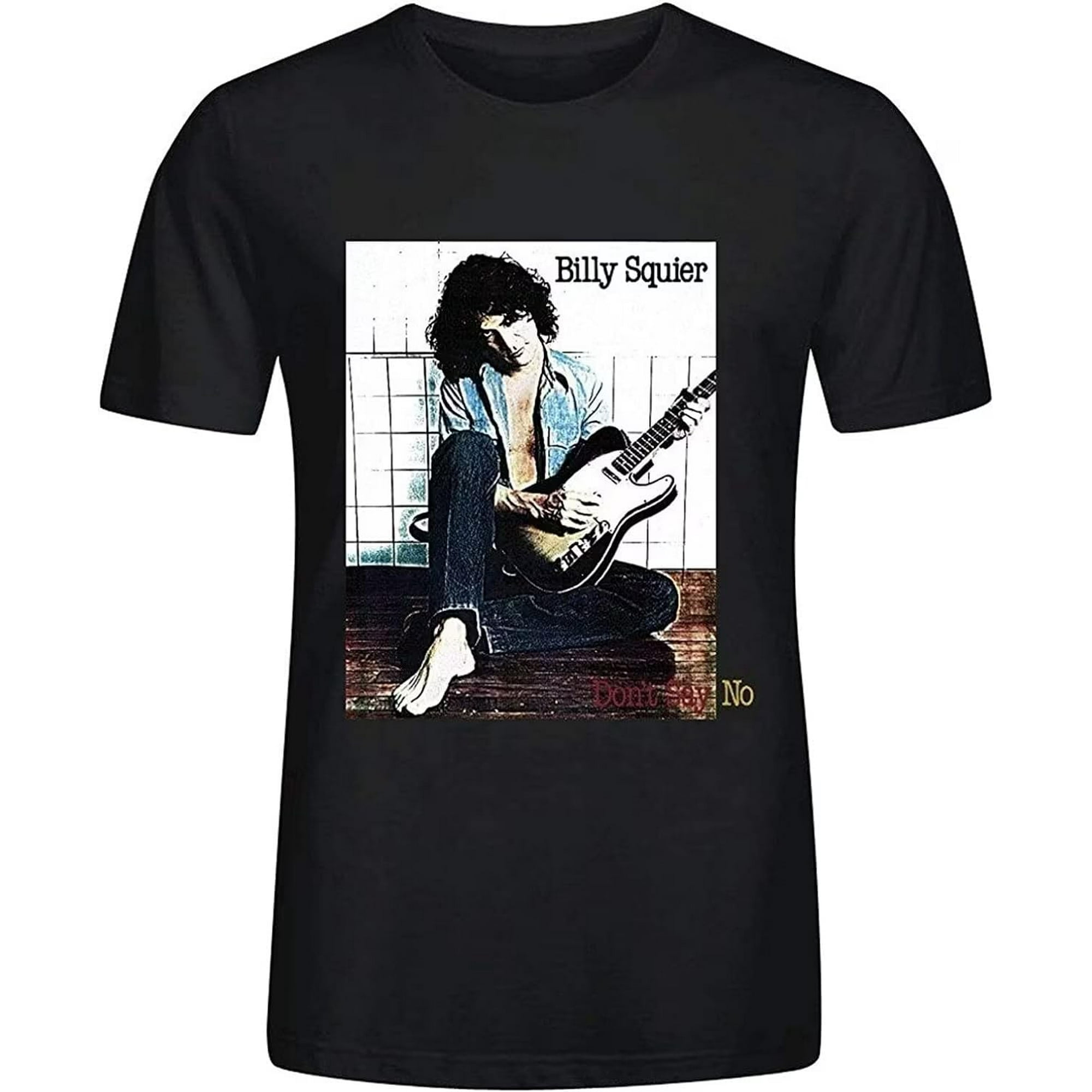Click here for Hfunnyshirt Billy Squier Logo Mens Short Sleeve T-... prices