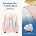 Sanmadrola Clear Backpack See Through Backpack Transparent Bookbag ...