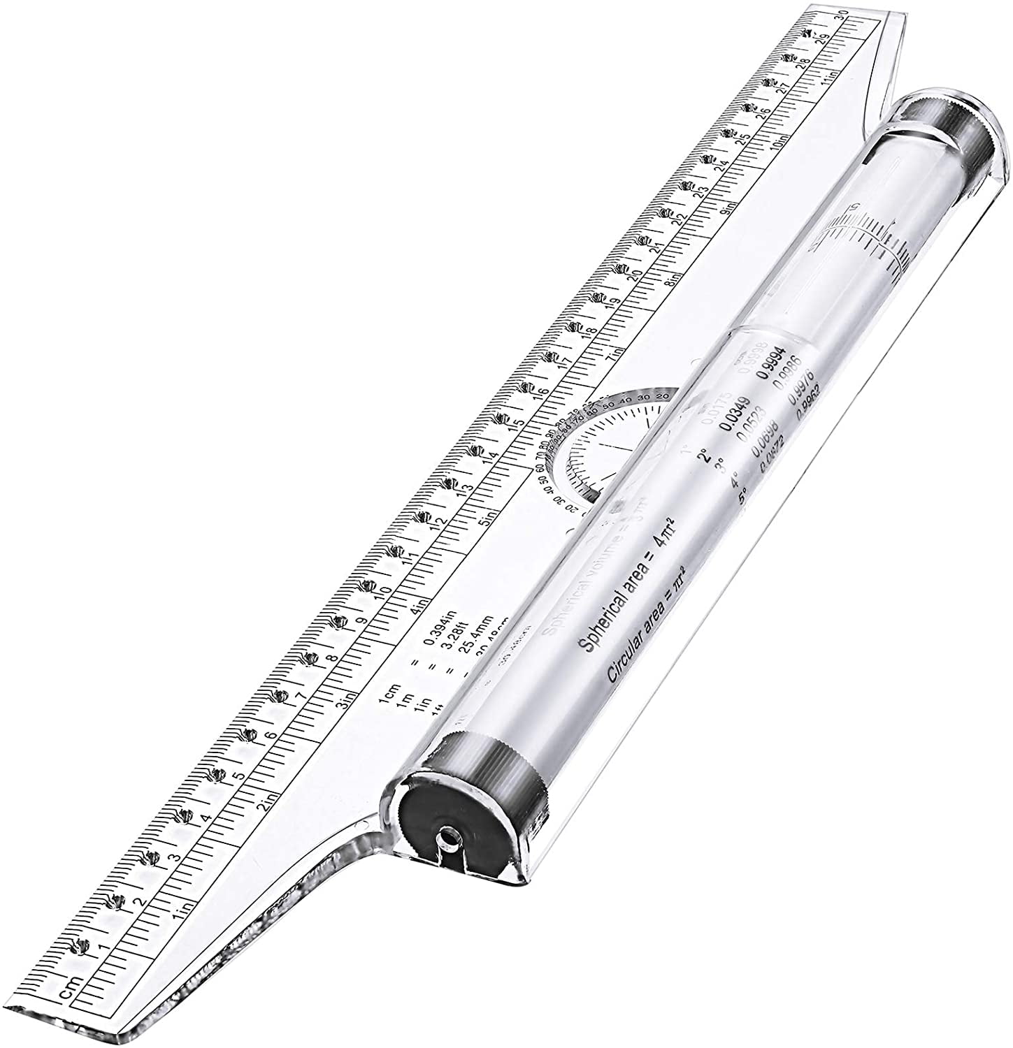 Plastic Measuring Rolling Ruler, Drawing Roller Ruler, Parallel Ruler ...