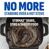 Power XL StirMax 7.5 Qt Multi-Cooker with Auto Stir/Shred Paddle and 9 ...