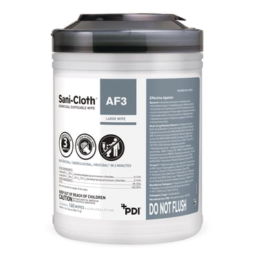 PDI Healthcare Super Sani-Cloth Surface Disinfectant Wipes, 7.5 x 15 in ...
