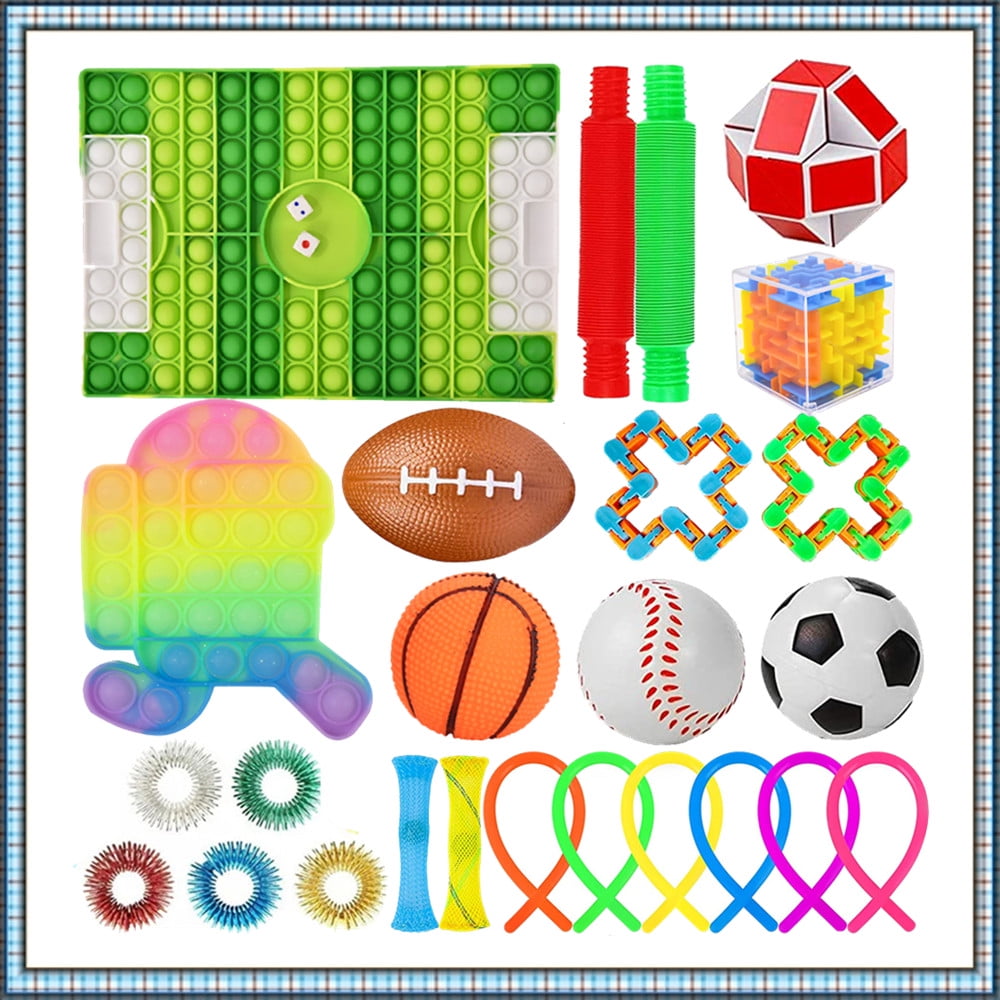 Fuleadture Fidgets Pack for Kids 3 Year Old Boys Sensory Small Toys ...