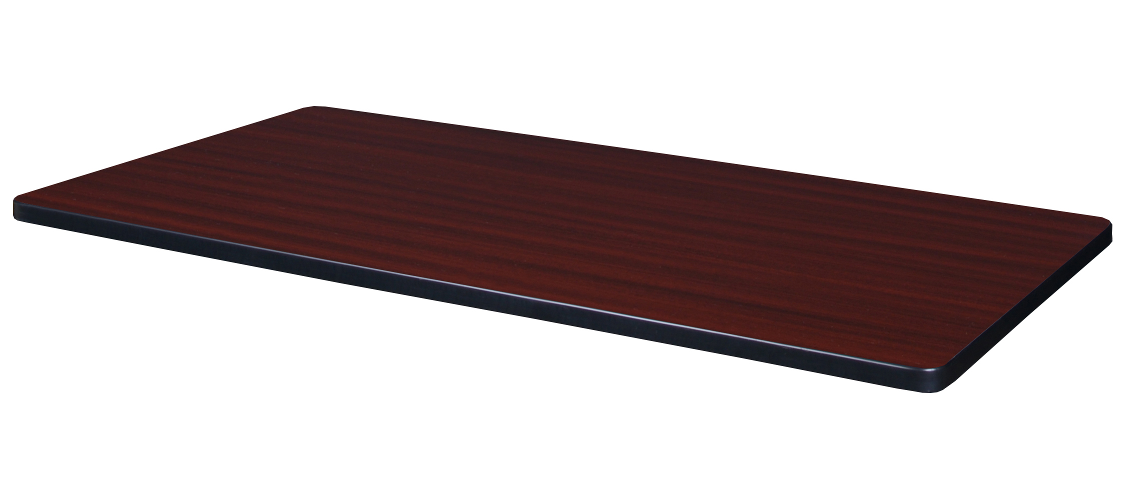 48 X 24 Rectangle Laminate Table Top Mahogany Mocha Walnut 48 X 24 Rectangle Laminate Table Top Mahogany Mocha Walnut
