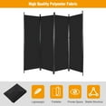"REDCAMP 7FT 4 Panel Room Divider, Portable Partition, Indoor Outdoor ...