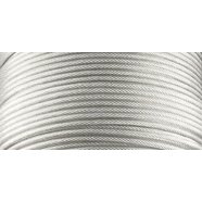 Strong Hardware Steel Cable: 1/8 in. x 30 ft. Vinyl-Coated Wire Rope ...