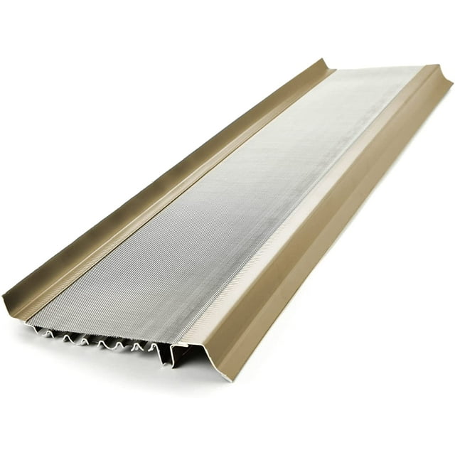 Waterlock Micromesh 5 inch Gutter Guards Leaf Protection, 50 Feet ...