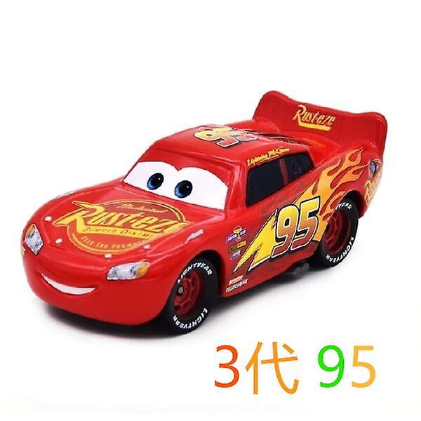 Disney Pixar Cars No 95 Lightning Mcqueen Jackson Storm Ramirez Mater ...