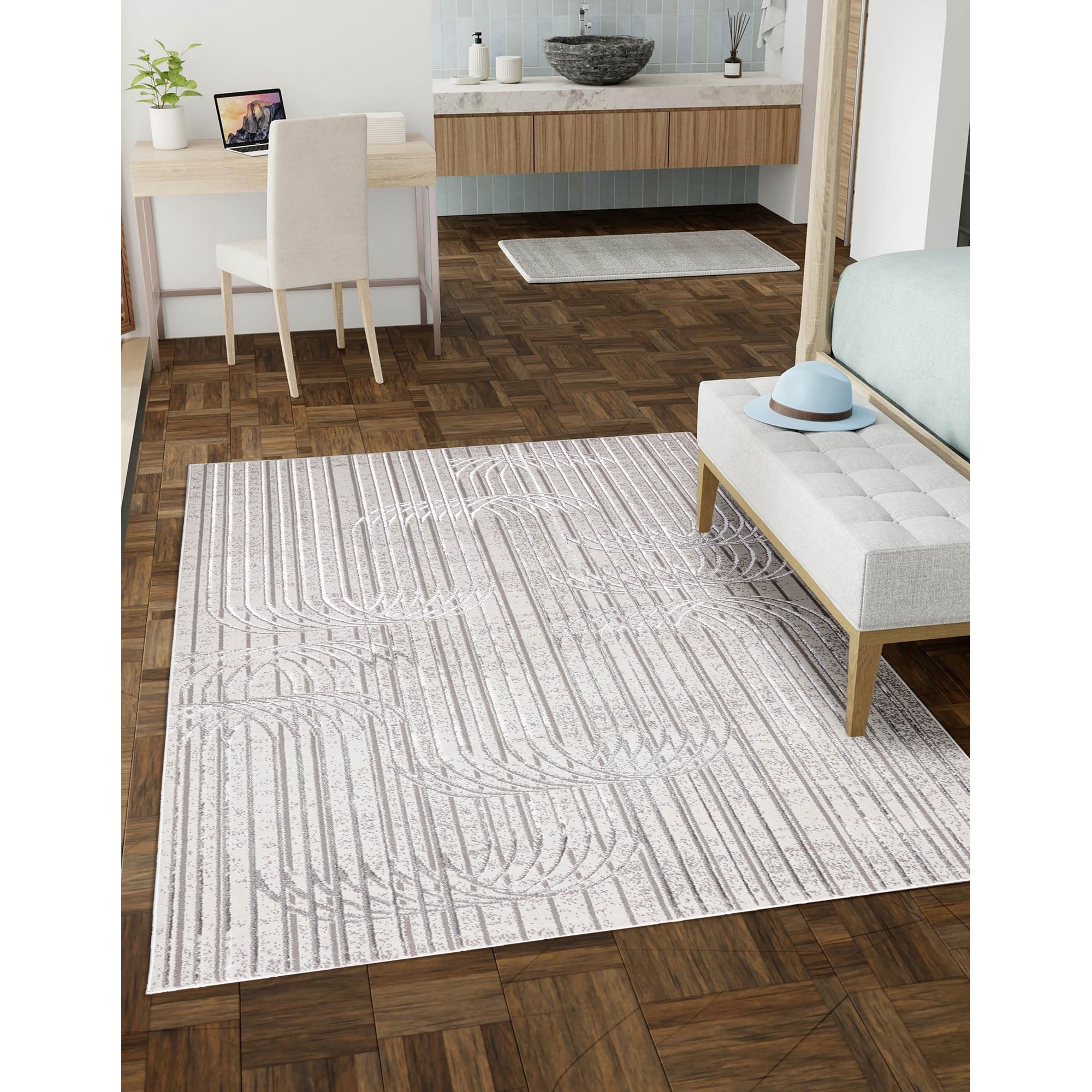 Click here for Ecarpet Mercan Contemporary/Modern Area Rug For Li... prices