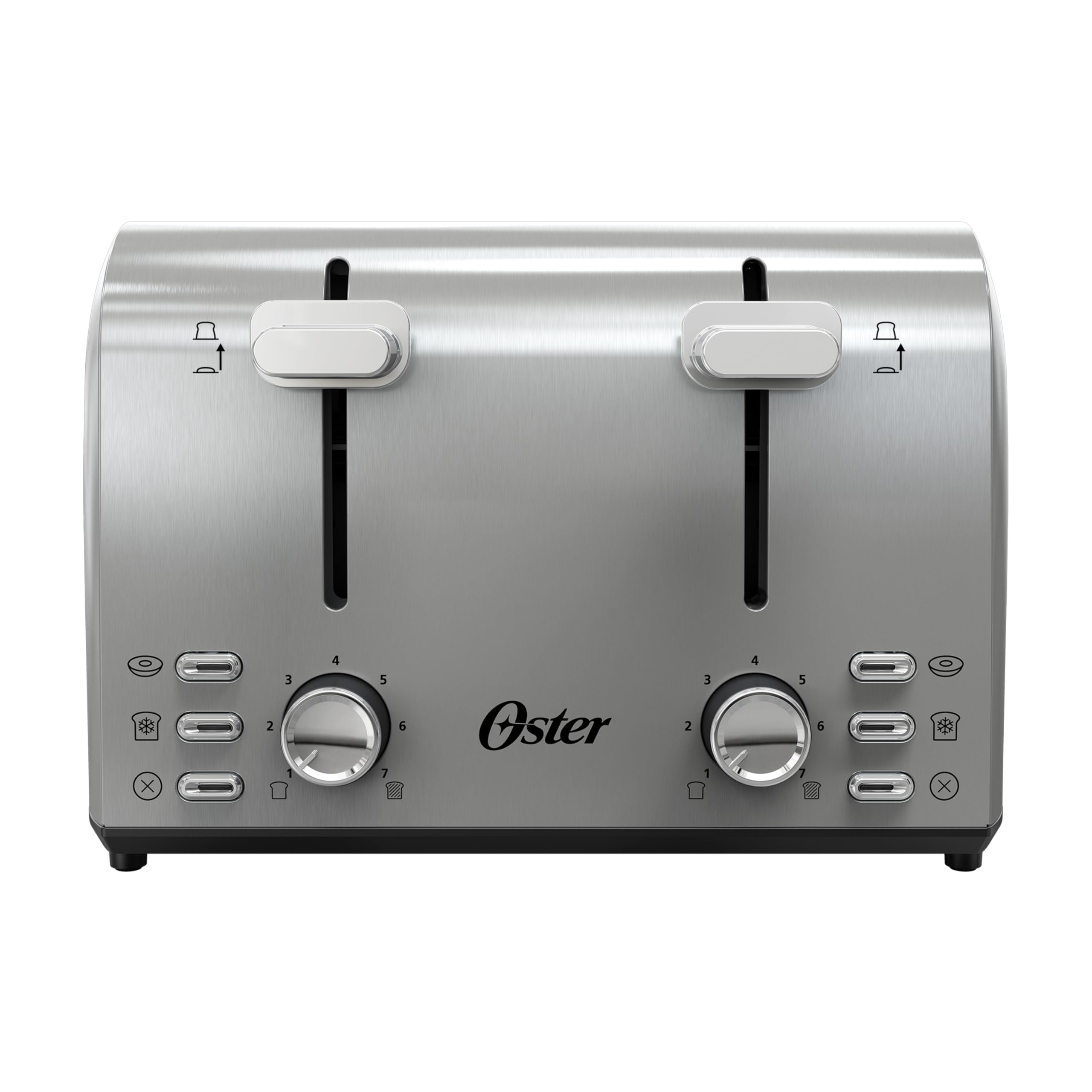 Oster 4-Slice Toaster with Extra Wide Slots, Stainless Steel | Walmart ...