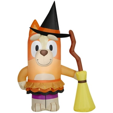 Gemmy Halloween Blow Up Character - Airblown Inflatable Bluey in ...