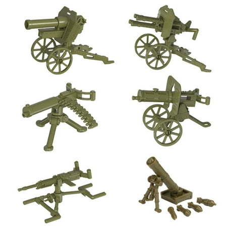 Assembled Building Blocks Man Accessories Weapon Mountain Gun Maxine ...