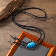 Bolo Tie Punk Necktie Vintage Metal Bird Stone Cowboy Hat Pendant ...