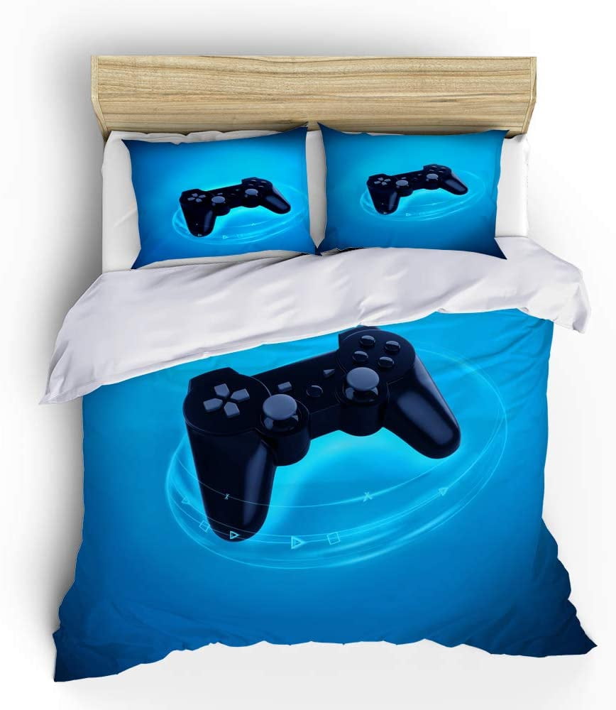 WEIS Gamepad Bedding Sets King Size,3 Piece Gaming Controller Gamer ...