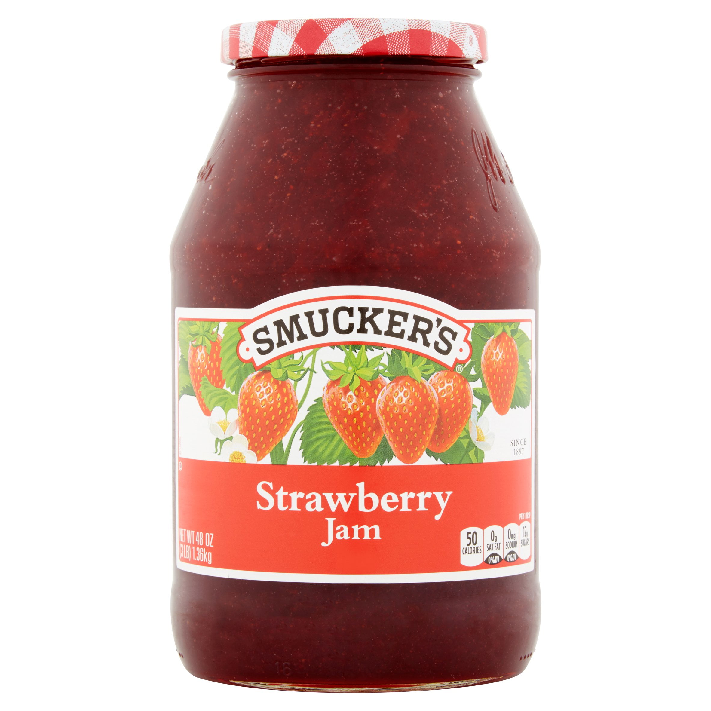 Smucker's Strawberry Jam, 48 oz - Walmart.com - Walmart.com Smucker's Strawberry Jam, 48 oz - Walmart.com - Walmart.com