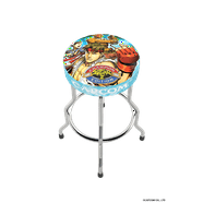 Space Invaders 21.5" to 29.5" Adjustable Retro Arcade Stool, Arcade1Up ...