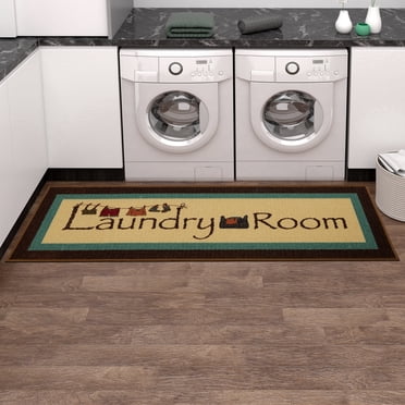 Alexa Do The Laundry - Novelty Accent Laundry Room Floor Rug - Walmart.com