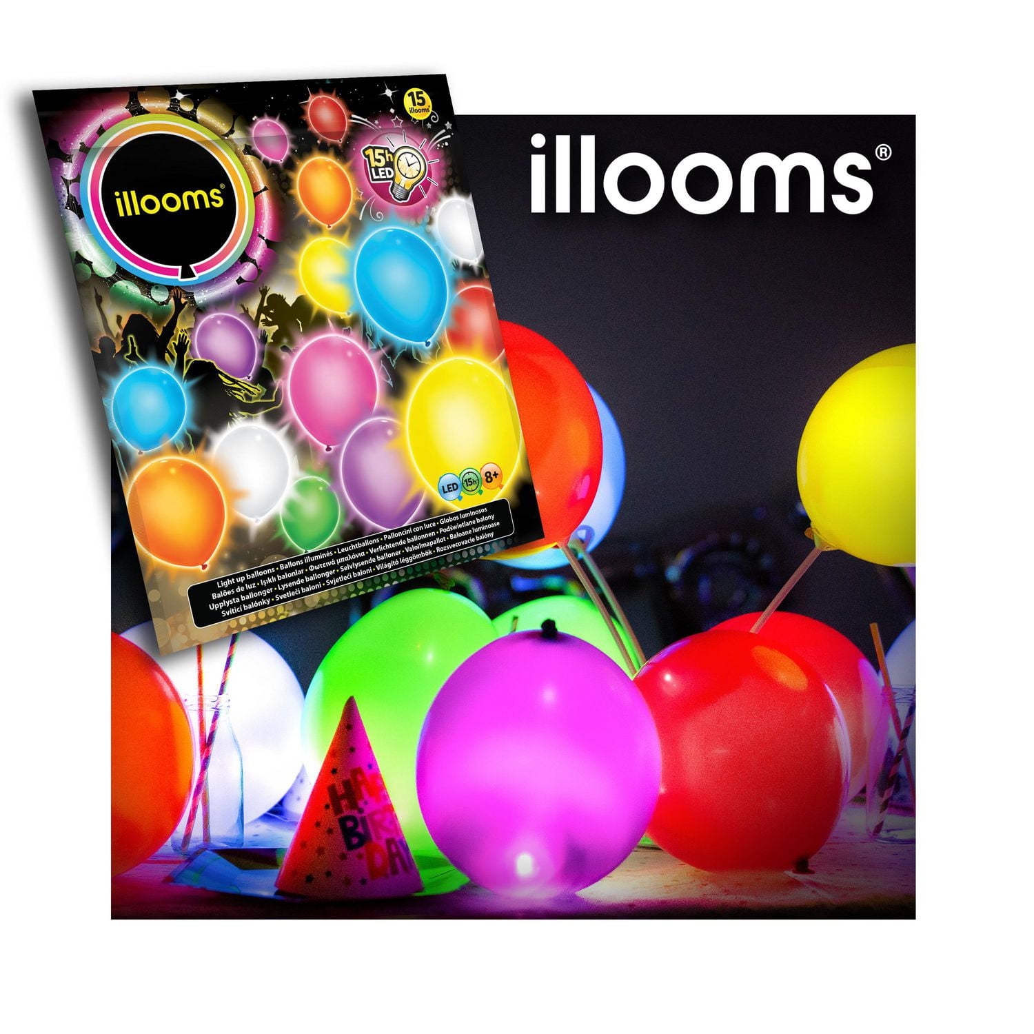 Click here for Illooms Mixed Color Led Light Up Balloons prices