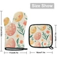 Colorful Easter Oven Mitts and Pot Holders Set of 2, Cute Easter Eggs ...