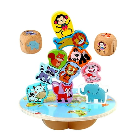 Montessori Balancing Puzzle Balancing Blocks Activity Puzzles for Age 4 ...