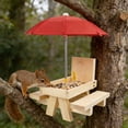 Bird Feeder For Outdoor Garden And Patio Squirrel Design With Easy ...