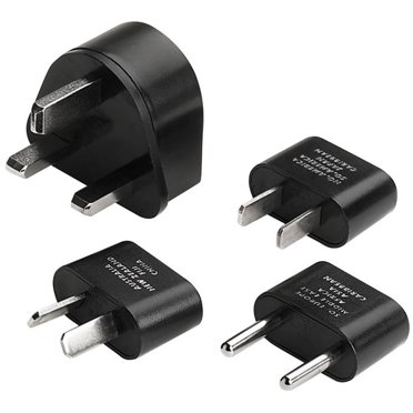 US to CHINA Travel Adapter Plug Universal ASIA Type E(C/F) A & I 3 Pack ...