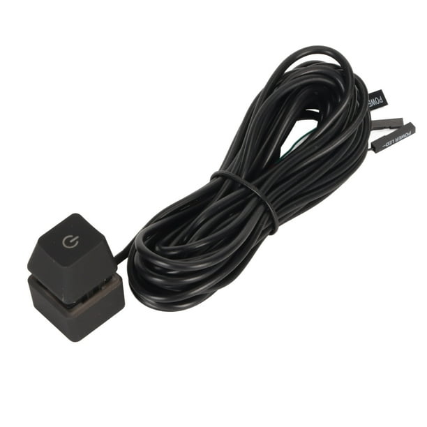 PC Power Switch, Mechanical Key Blue Switch Backlit Plug And Play PC ...