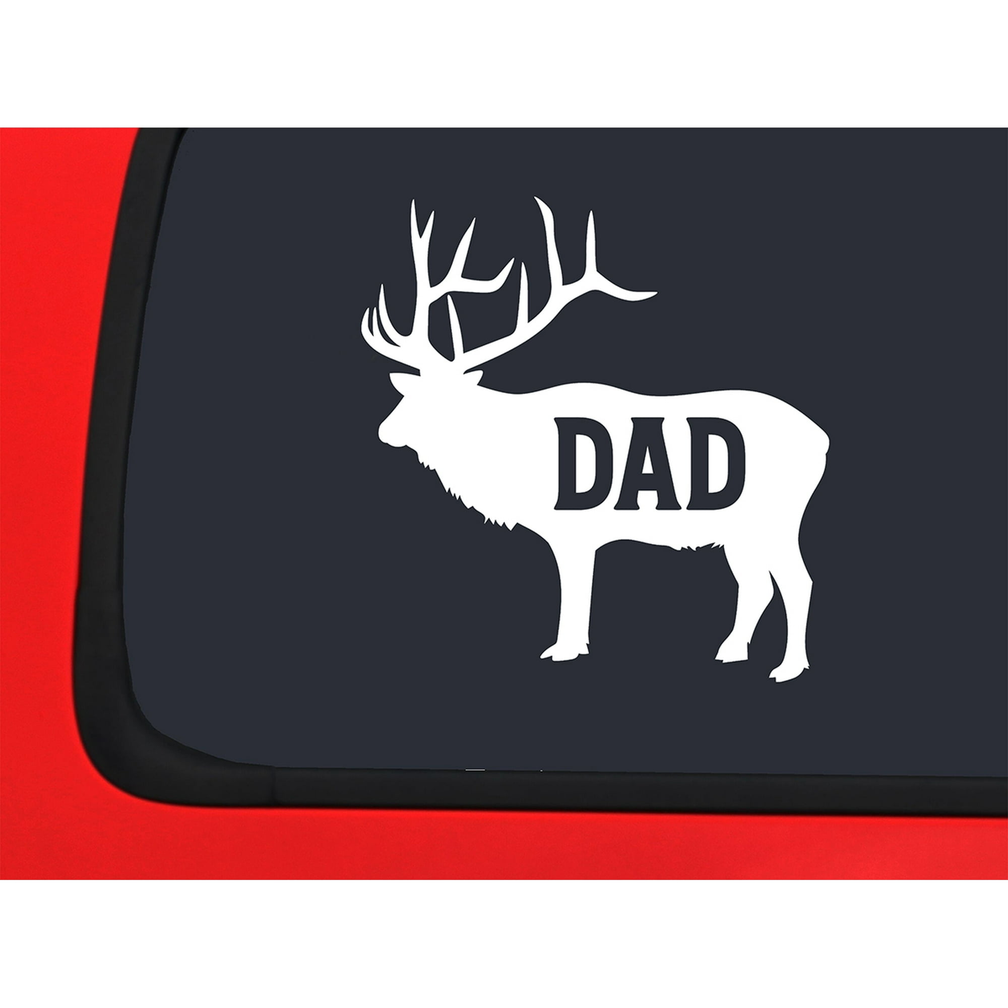 Bull Elk Decals
