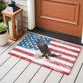 American Flag Entryway Rug 2x3ft Washable Non Slip Bathroom Rug Low ...