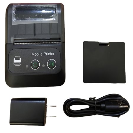 Mini Wireless Receipt Printer Portable Bluetooth Receipt Printer ...