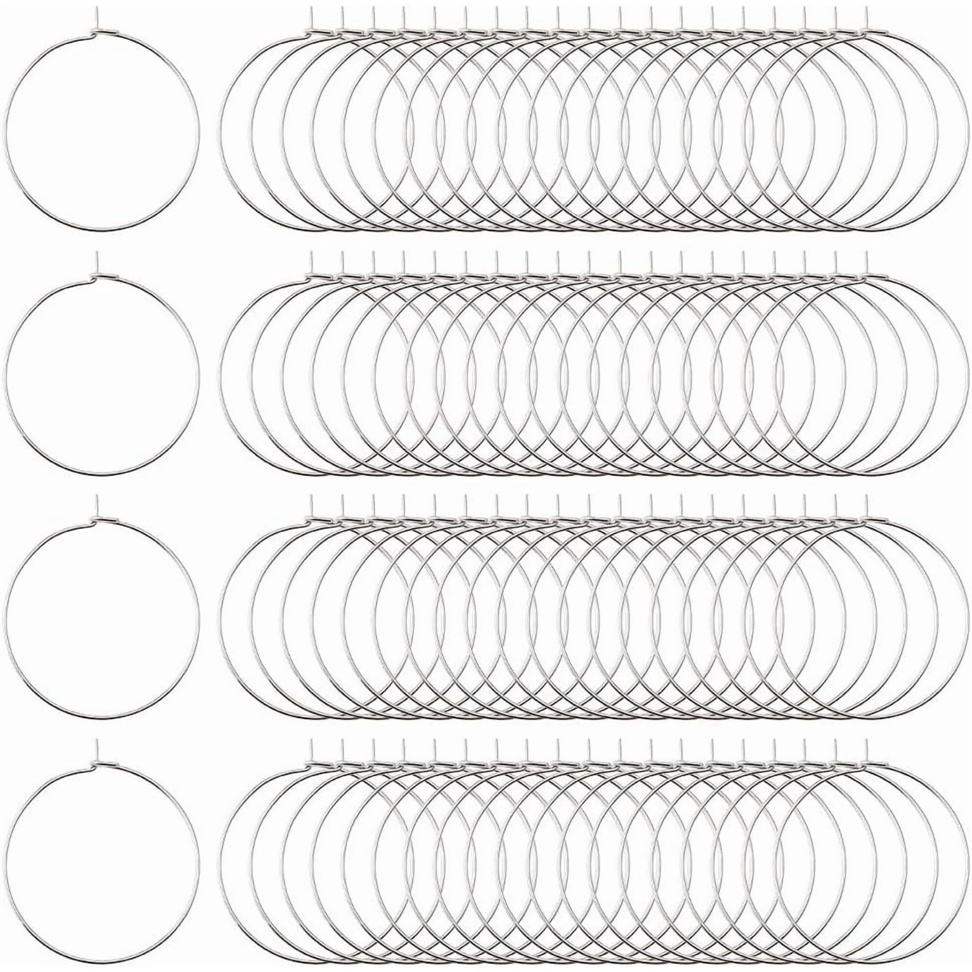 Click here for Nobrand 200pcs Hoop Ear Wires 25mm 316 Surgical St... prices