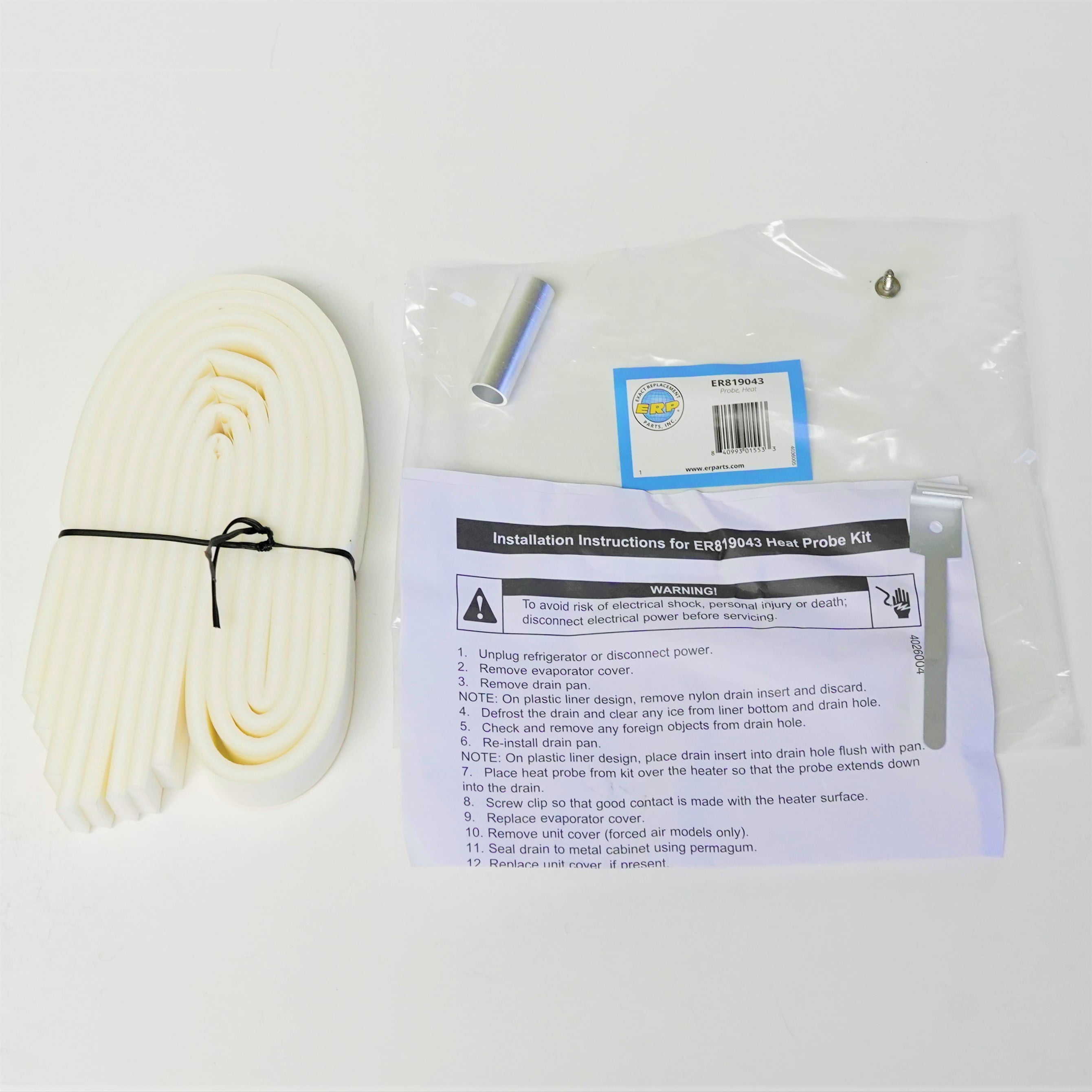 Refrigerator Heat Probe Kit for 819043 Whirlpool Kenmore PS392527 ...