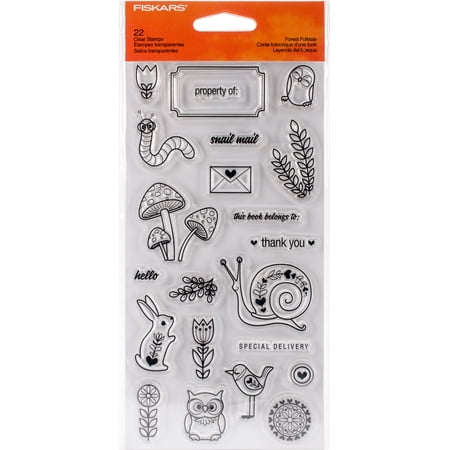 Fiskars Clear Stamps 4"X8"-Forest Folktale | Walmart Canada