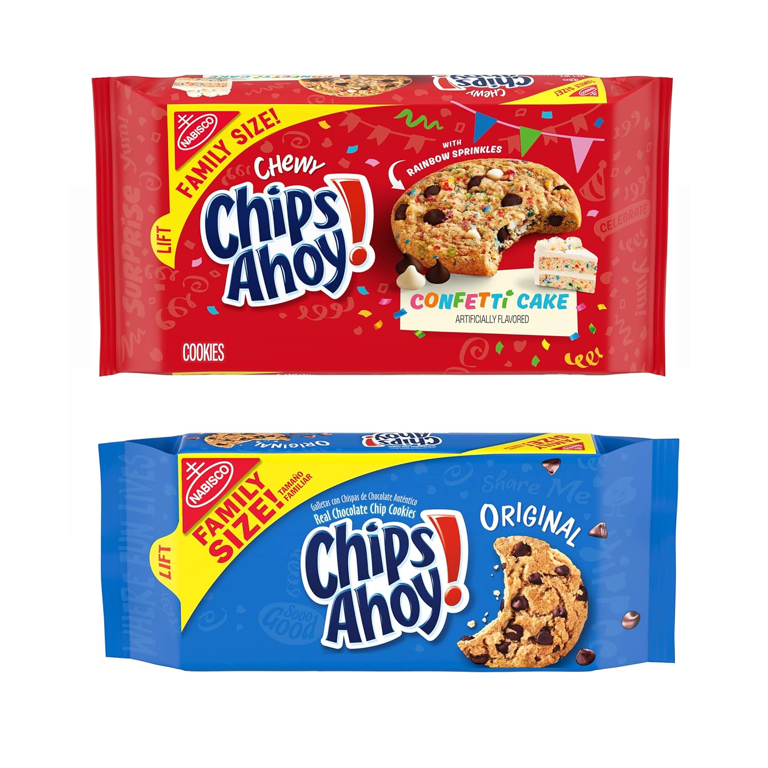 Original Chocolate Chip Cookies, 20 Snack Packs (2 Cookies Per Pack ...