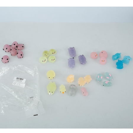 Hot 28pcs Mochi Squishy Toys Mini Kawaii Squishies Mochi Stress Relief ...
