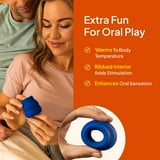 Hello Cake Silicon Oral Stroker Masturbator with Flavored Lube Sample ...