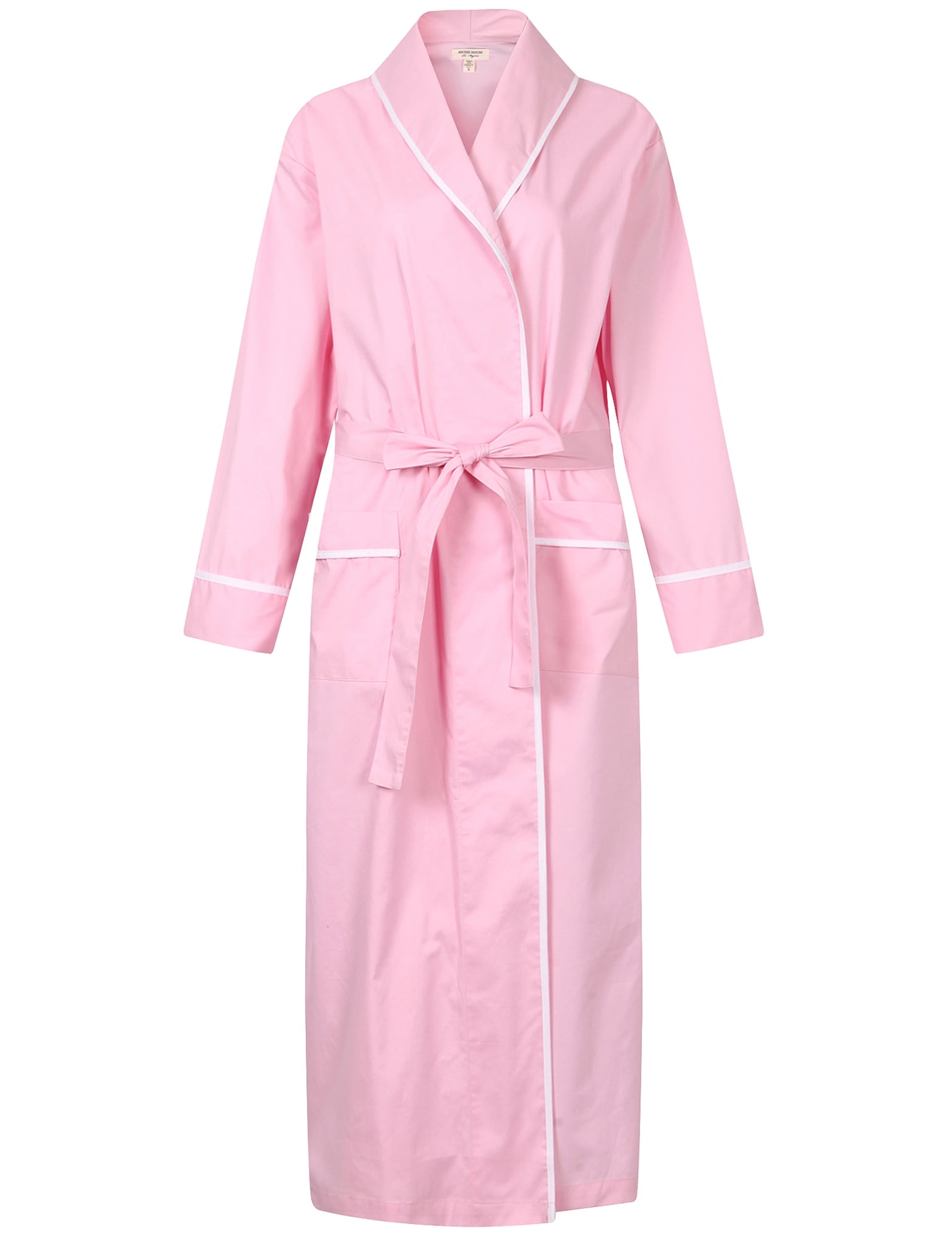 Richie House Women's Cotton Sleepwear Pajama Bathrobe RHW2737 - Walmart.com