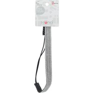 Scunci Wide Turban with Printed Reflective U - Black - Walmart.com