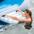 Intex Inflatable Relaxation Island Raft With Backrests And Cooler ...