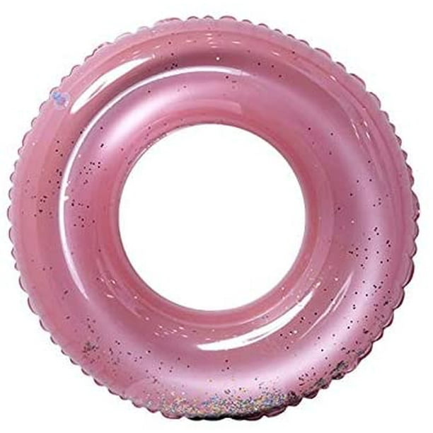 YYQ Swim Rings-Glitter Pool floaties Inflatable YYQ Swimming YYQ Tube ...