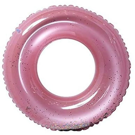 YYQ Swim Rings-Glitter Pool floaties Inflatable YYQ Swimming YYQ Tube ...