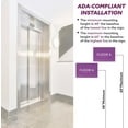 ADA CENTRAL SIGNS - 6" X4" Floor 6 Sign - ADA Compliant Tactile ...