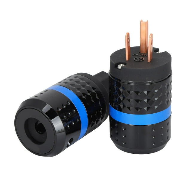 Audio Power Connector Long Use Plug Specification 100-250V Pure Copper ...